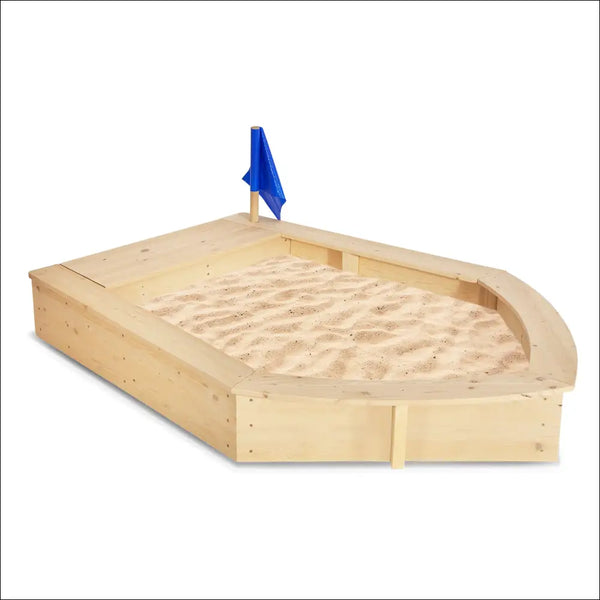 Kids Boat Sandpit Adventure for Imaginative Maritime Play – Outdoor ...